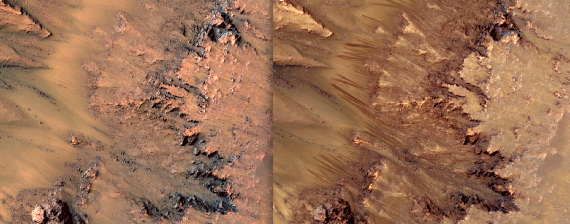 Running water = possibly life on Mars | Pursuit by the University of ...