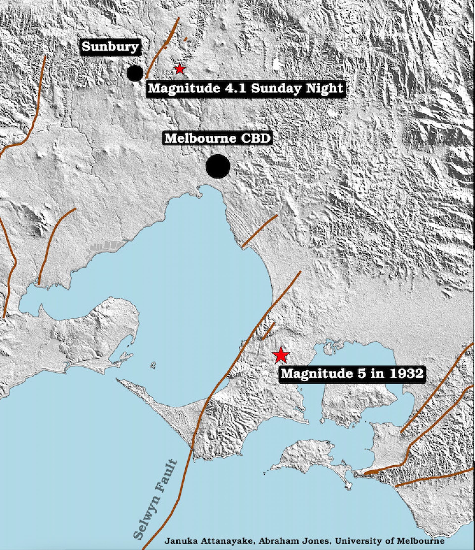 Monitoring Melbourne’s Sunbury earthquake | Pursuit by the University ...
