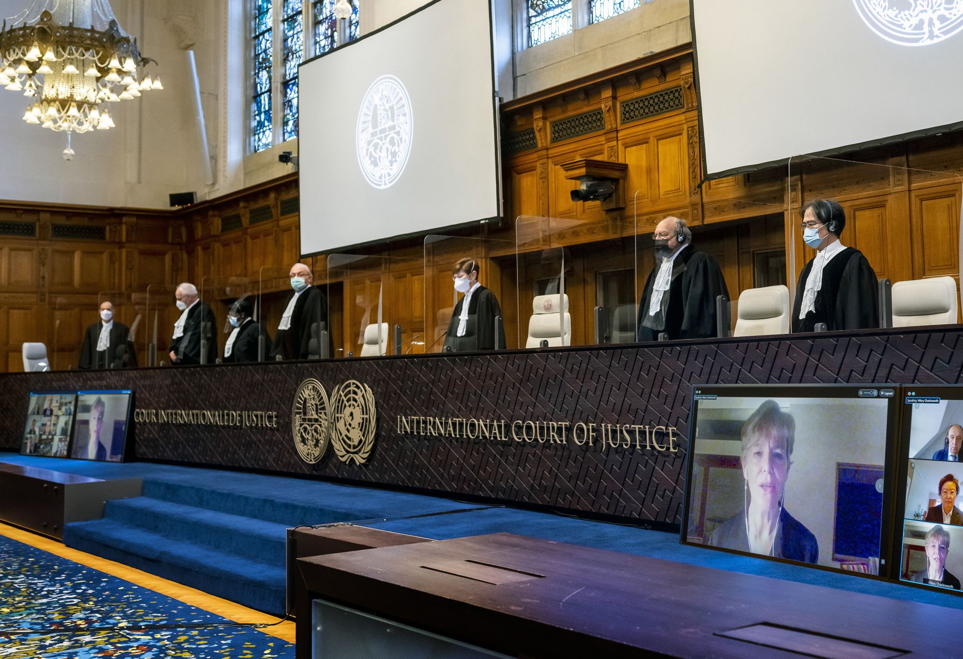 How does the International Court of Justice differ from the ...