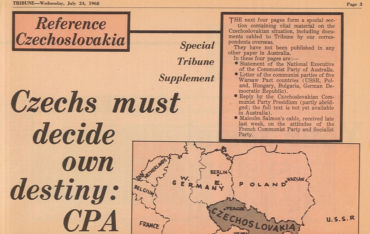 How Soviet tanks shook up the Australian Left | Pursuit by the ...